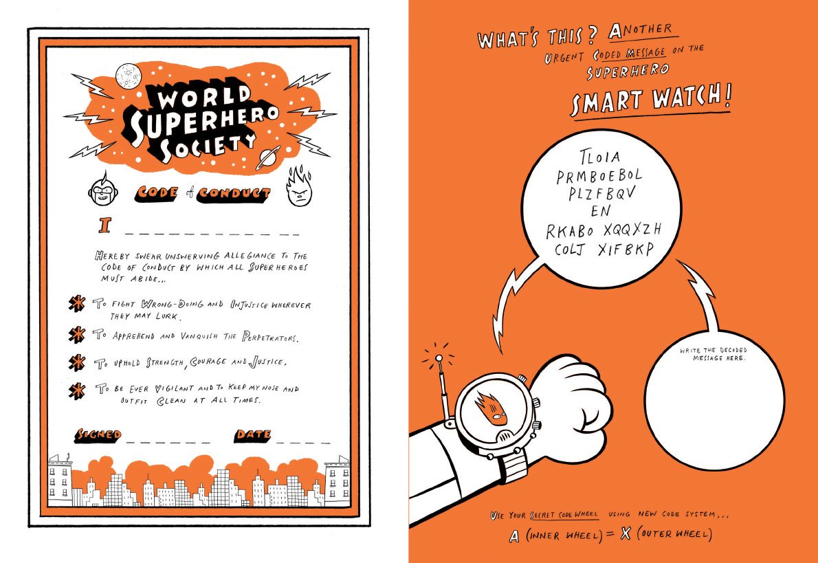 The Super Book for Superheroes | Crayons and Croissants