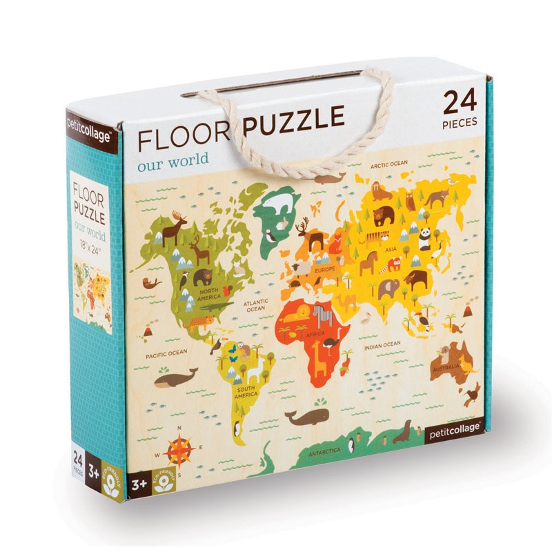 Around the World With Puzzles | Crayons and Croissants