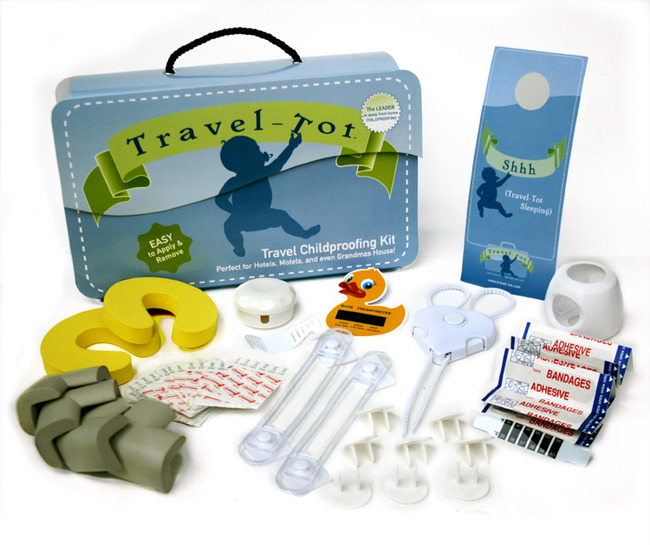Childproofing on the Go with Travel-Tot | Crayons and Croissants