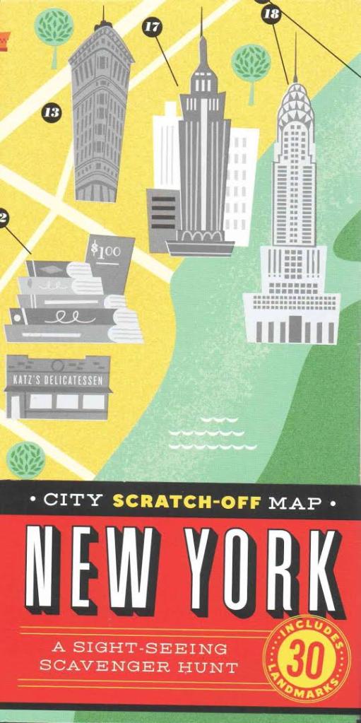 Go on a Sightseeing Scavenger Hunt with City Scratch-Off Maps | Crayons ...